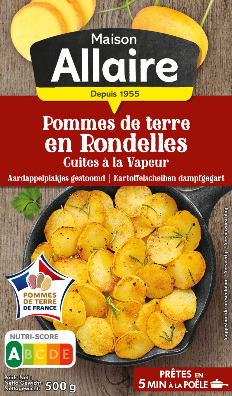 Pommes de terre en rondelles
